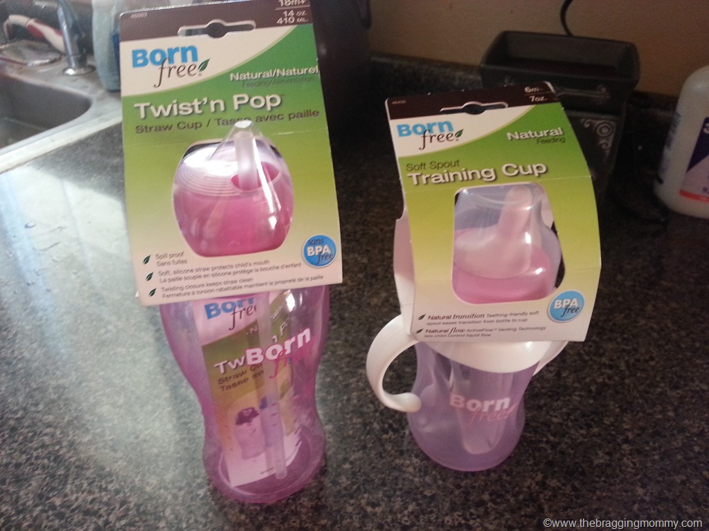 Born Free Training Cup and Twist ‘n Pop Straw Cup Review - Bragging Mommy Born Free Training Cup and Twist ‘n Pop Straw Cup Review - Bragging Mommy