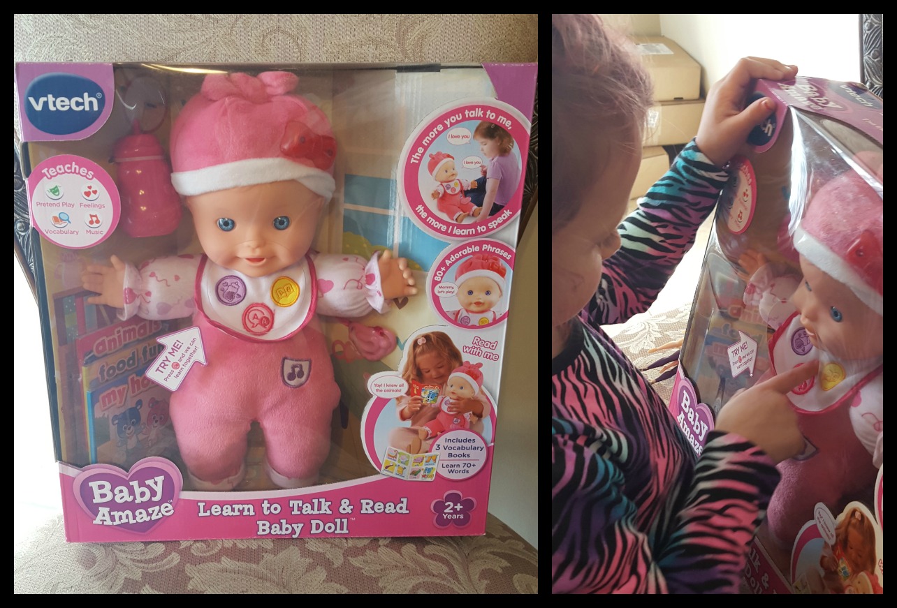 {Brag Worthy Christmas} VTech Baby Amaze Learn to Talk & Read Baby Doll ...
