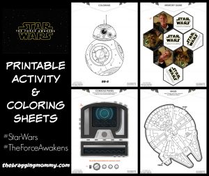 Star Wars The Force Awakens Printable Coloring and Activity Sheets # ...
