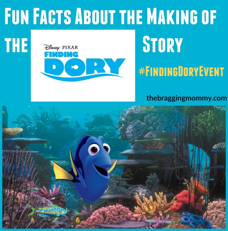 Fun Facts About the Making of the Finding Dory Story #FindingDoryEvent