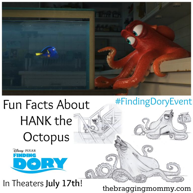 Fun Facts About Hank the Octopus from Finding Dory! #FindingDoryEvent ...