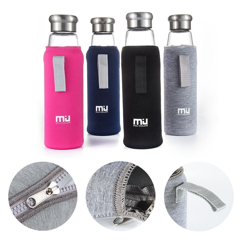 Stylish, Sleek & Healthy~MIU COLOR Glass Water Bottle Review - Bragging ...