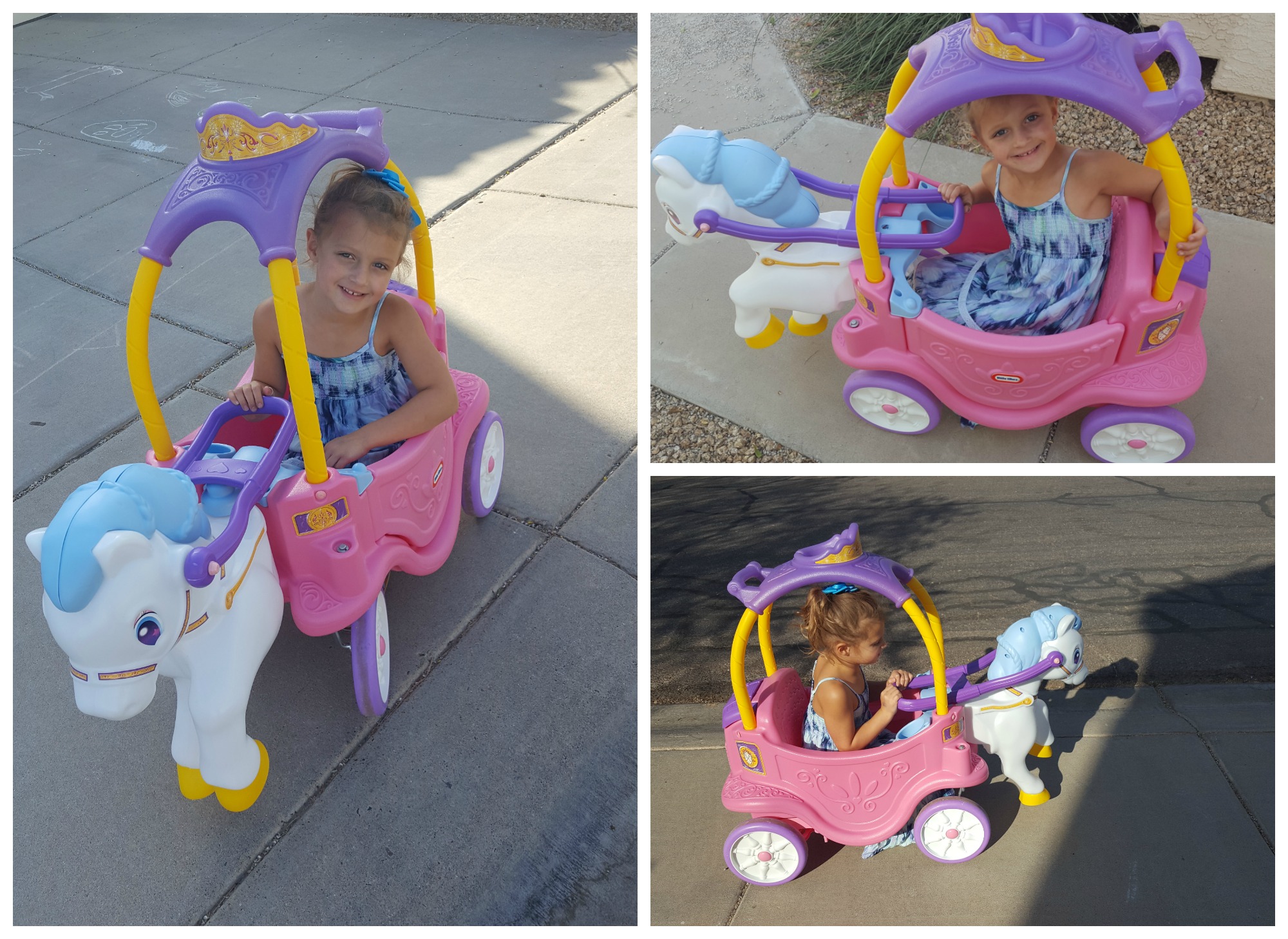 This is How a Princess Plays Outside ~ Little Tikes Princess Horse ...