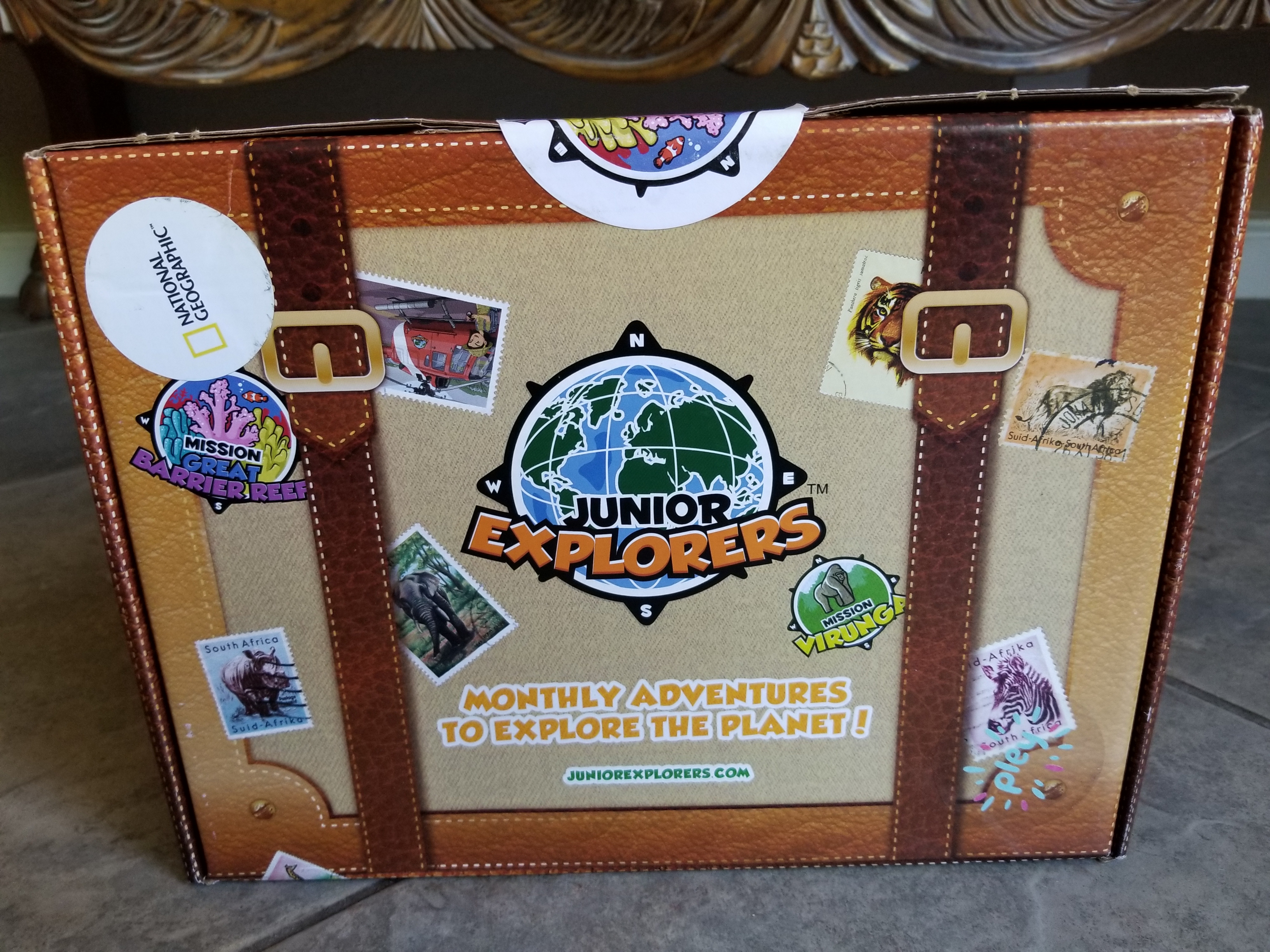 Check out the Latest National Geographic Subscription Box from Pley