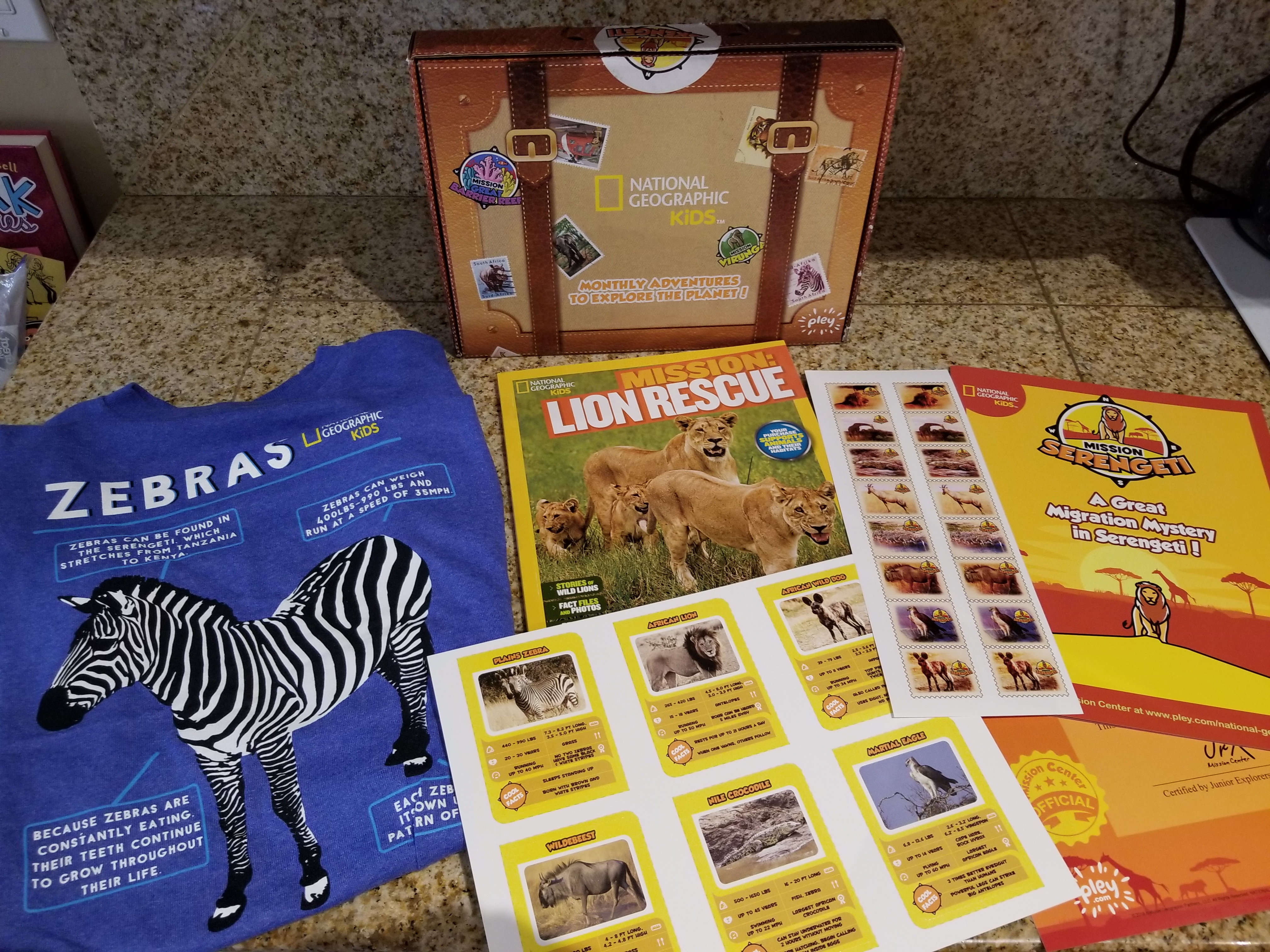 Check out the Latest National Geographic Subscription Box From Pley # ...