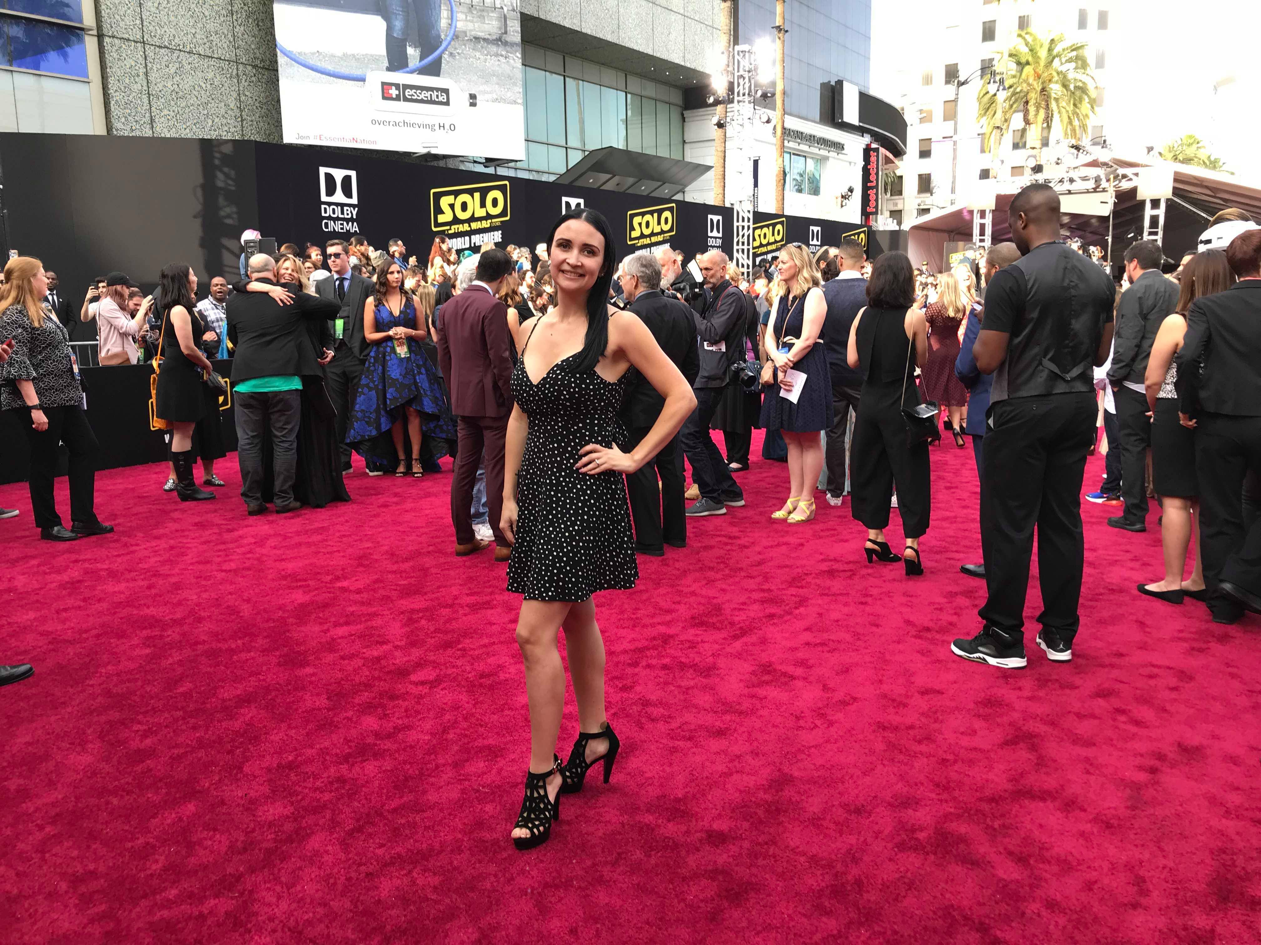 Walking the Red Carpet at the World Premiere of SOLO: A STAR WARS STORY ...