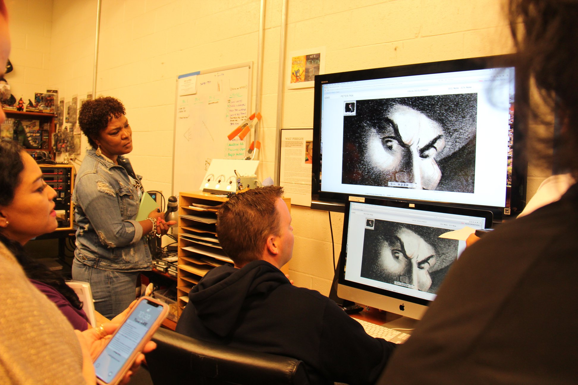 Visiting Disney's Animation Research Library to View the Original Art ...