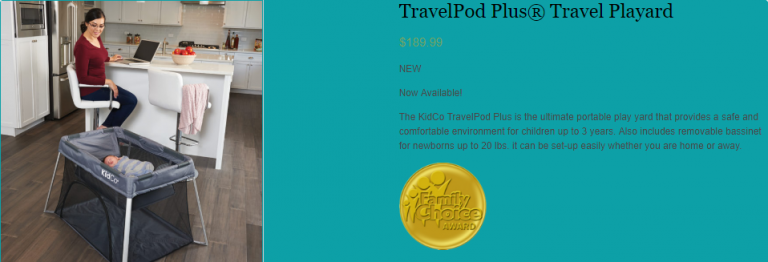 KidCo TravelPod Plus® Travel Playard Review