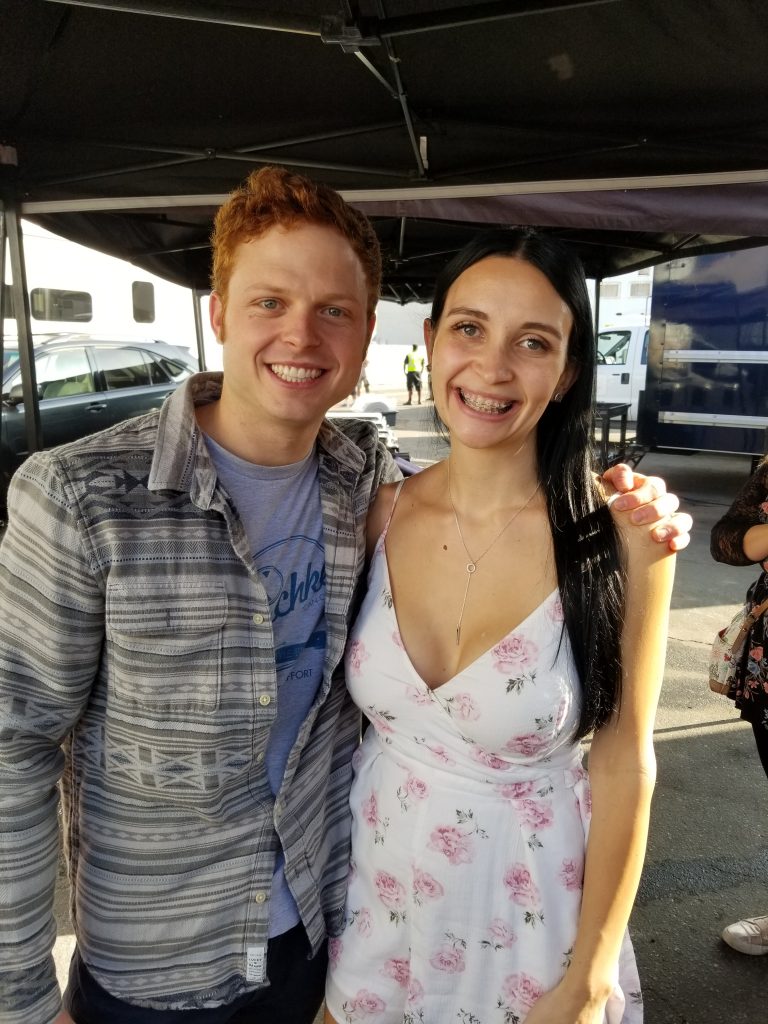 On The Set of The Kids Are Alright with Caleb Foote "Eddie" # ...