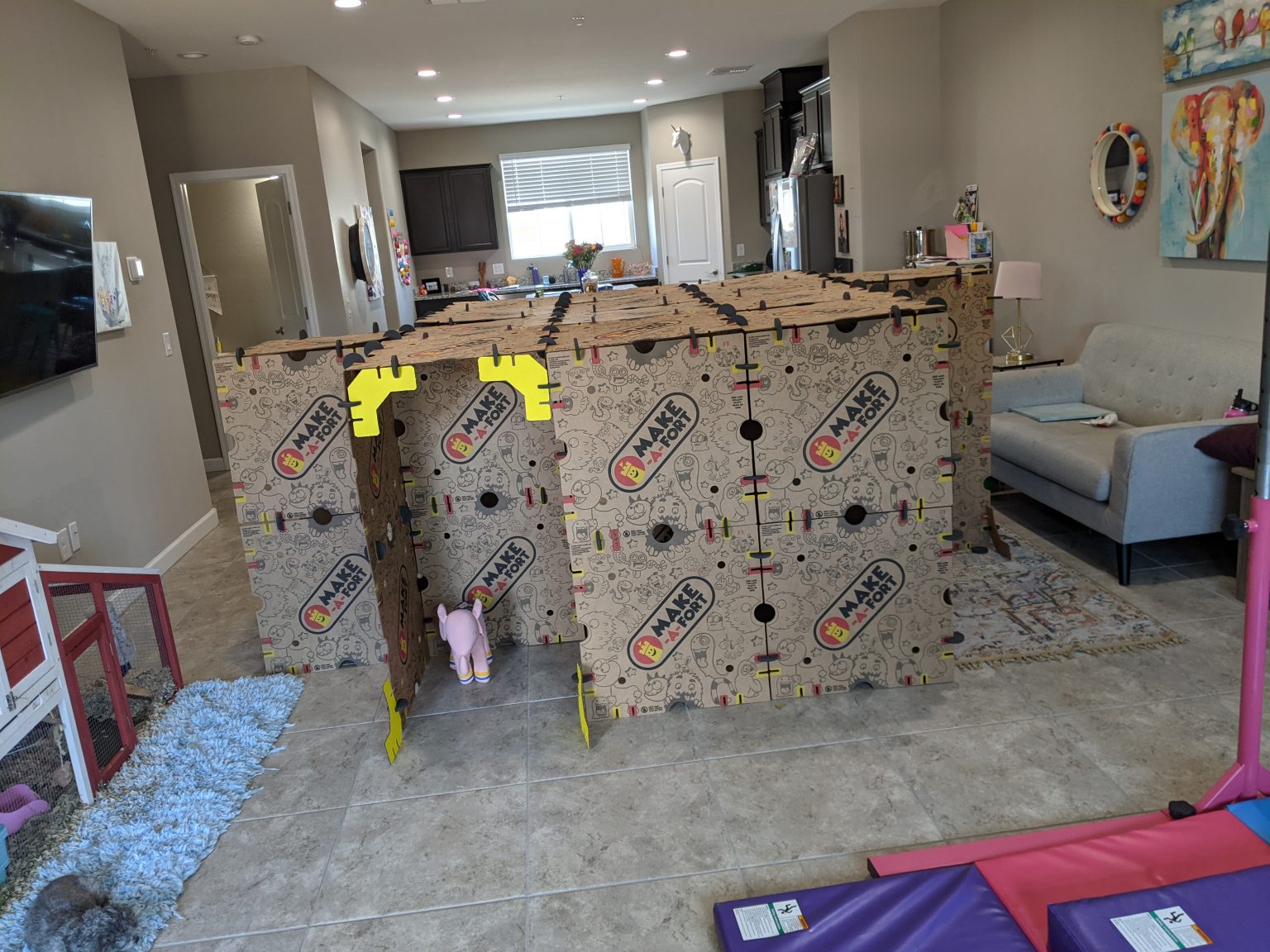 The Best Way to Make-A-Fort with your Kids and Encourage Imaginative ...