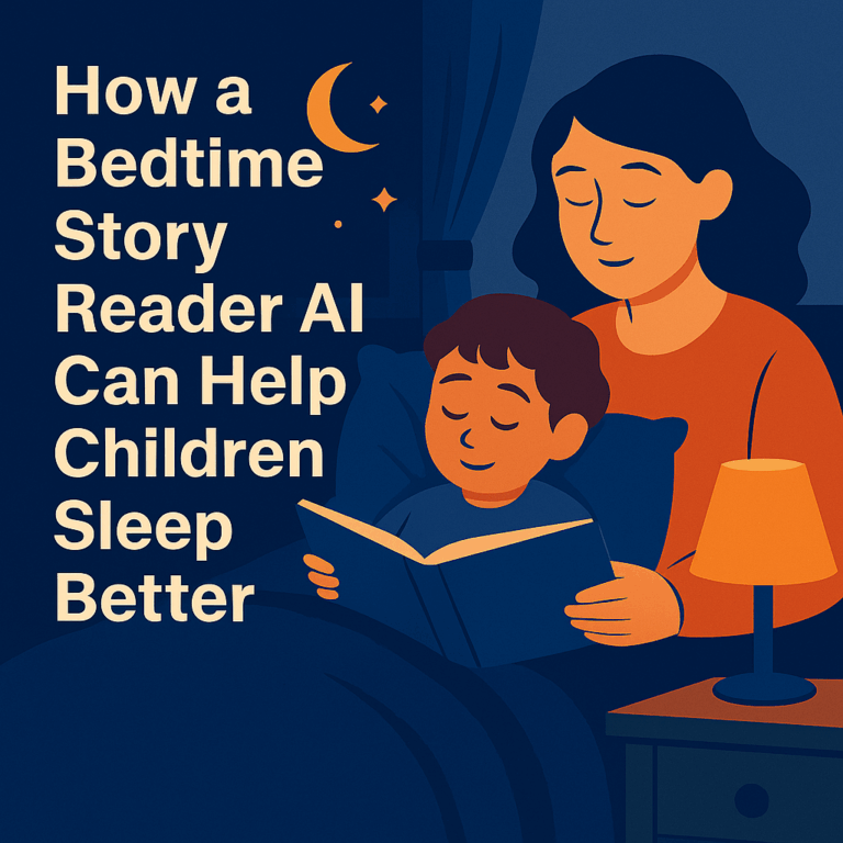 Bedtime Story Reader A Help Children Sleep and Feel Connected