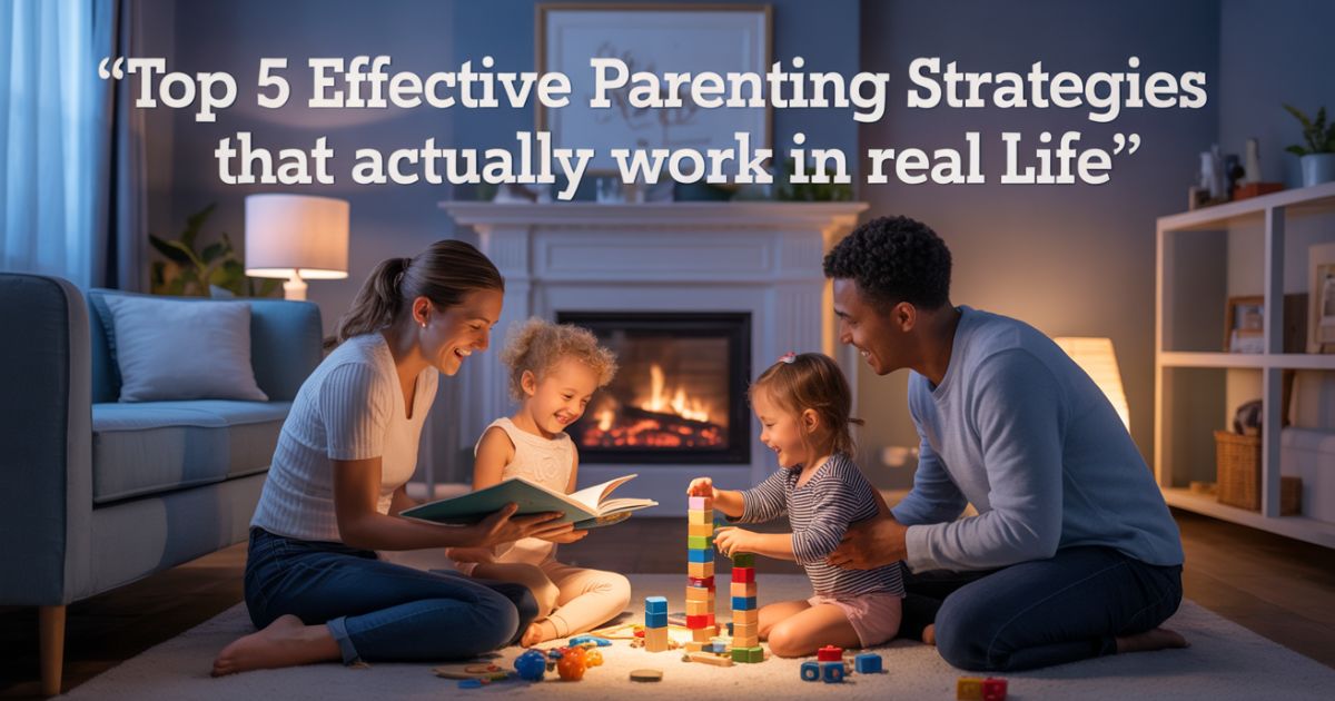 Top 5 Effective Parenting Strategies That Actually Work in Real Life ...